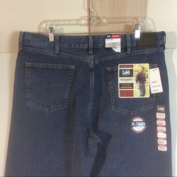 Lee | Jeans | New Lee Blue Jeans Relaxed Fit Straight Leg Cotton Denim ...